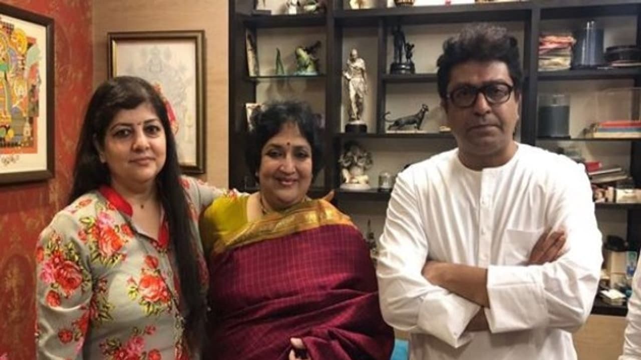 ராஜ்தாக்கரேவை சந்தித்த லதா ரஜினிகாந்த்...! சந்திப்பின் பின்னணி என்ன ...