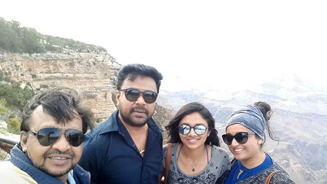 Viral pic: This is how Dileep's daughter Meenakshi dressed up for Onam ...