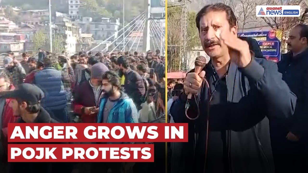 PoJK Boils as Public Anger Grows Over Broken Promises | Asianet Newsable