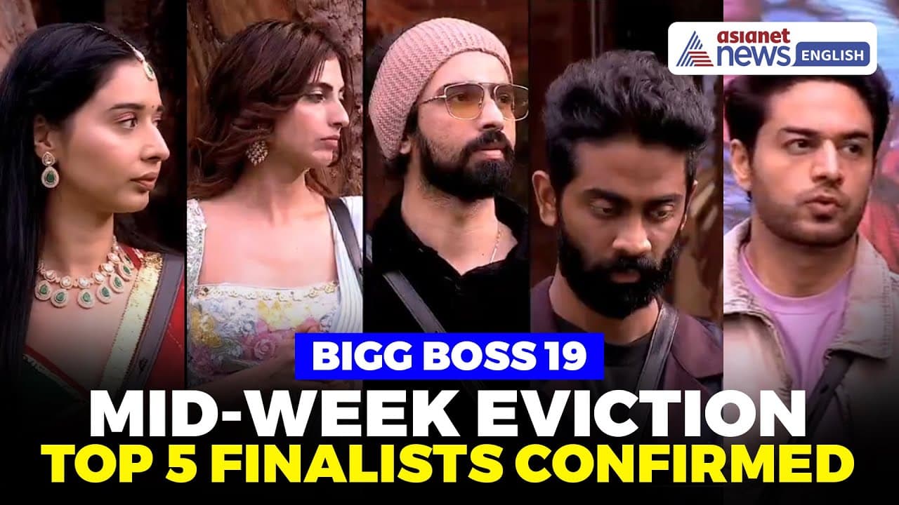 BIGG BOSS 19: Mid-Week Eviction Shocks Fans — Top 5 Finalists Locked ...