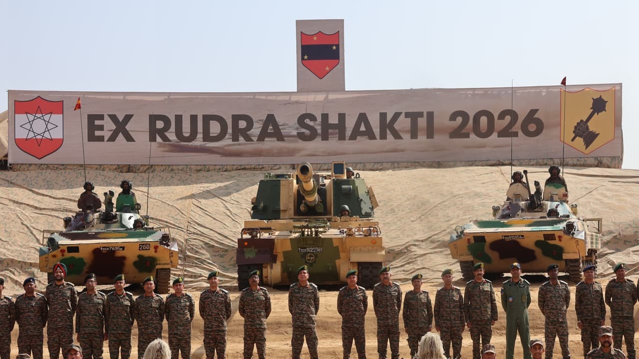 Indian Army's Rudra Shakti exercise reviewed by GOC-in-C in Pokhran ...
