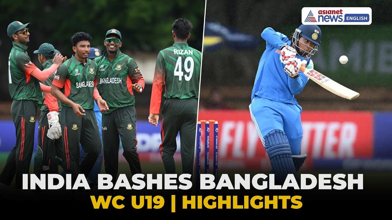IND vs BAN U19 Highlights: Vaibhav Suryavanshi, Vihaan Power India to ...