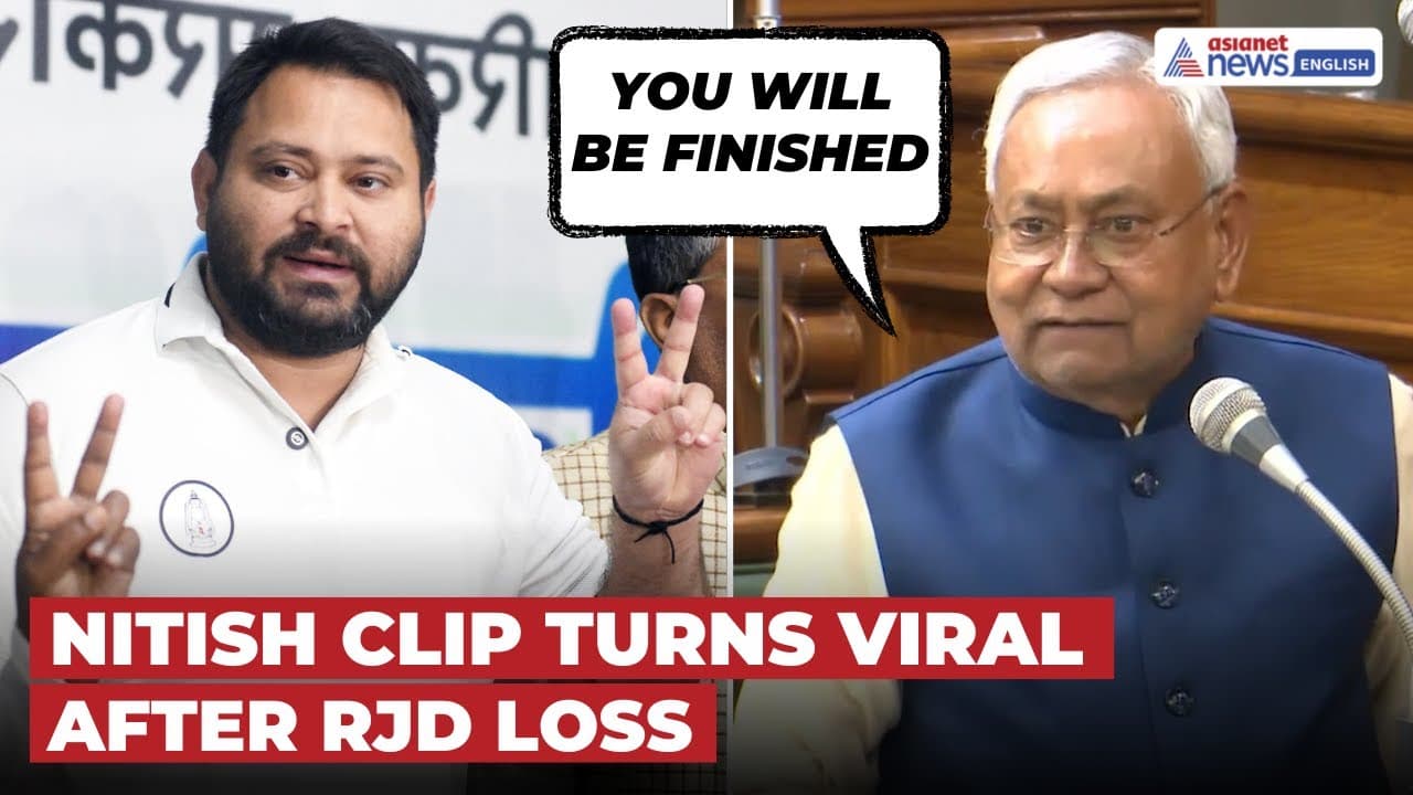 Nitish Kumar’s Old Statement Goes Viral After RJD’s Bihar Poll Failure ...