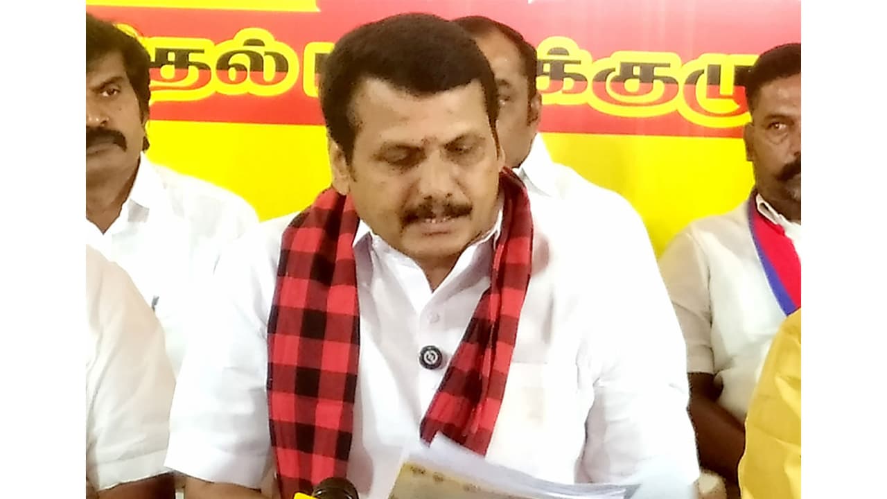 Senthil Balaji slams TN govt over law & order, power sector woes ...