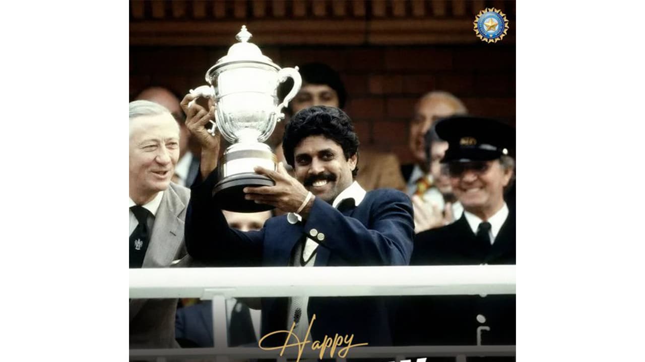 BCCI wishes 1983 World Cup-winning captain Kapil Dev on his birthday ...