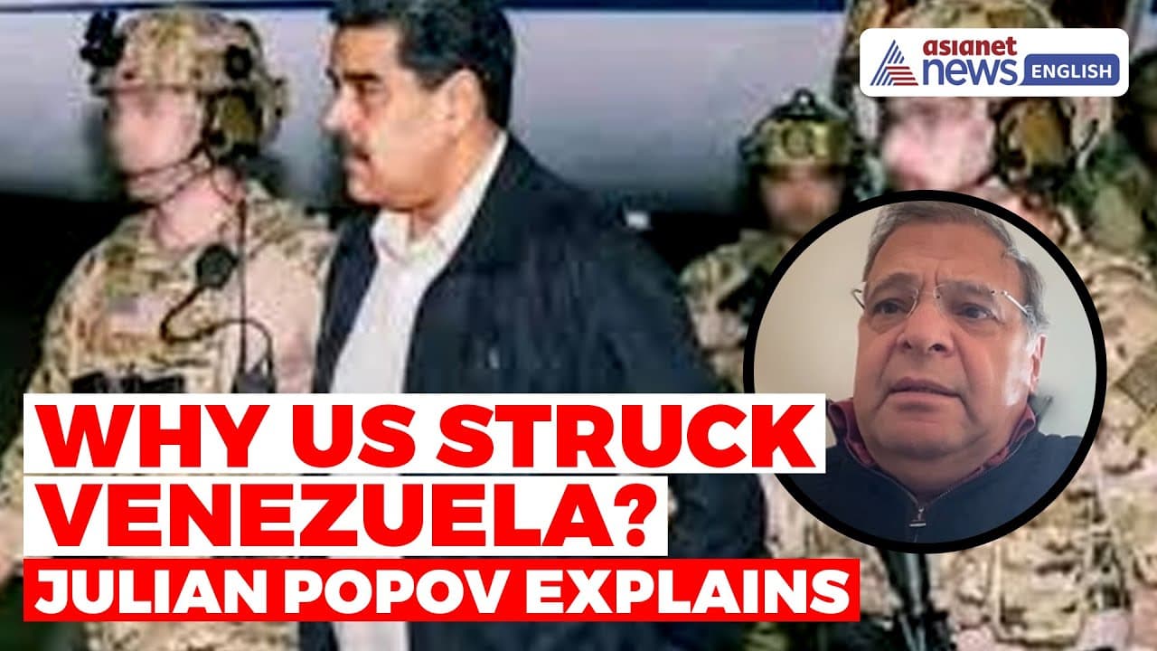 Julian Popov Explains Why US Struck Venezuela, Warns Of Dangerous ...