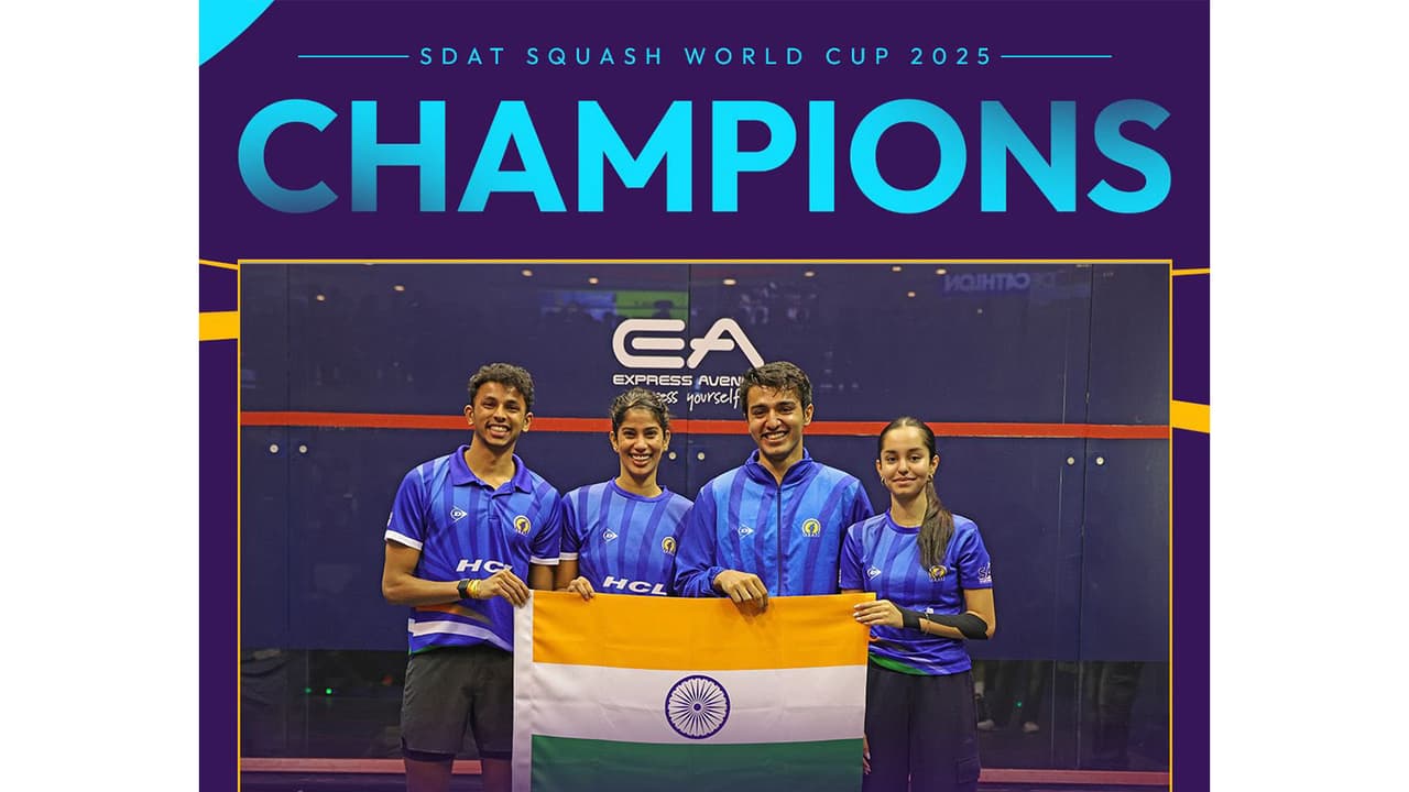 India wins maiden Squash World Cup; Amit Shah lauds historic victory ...