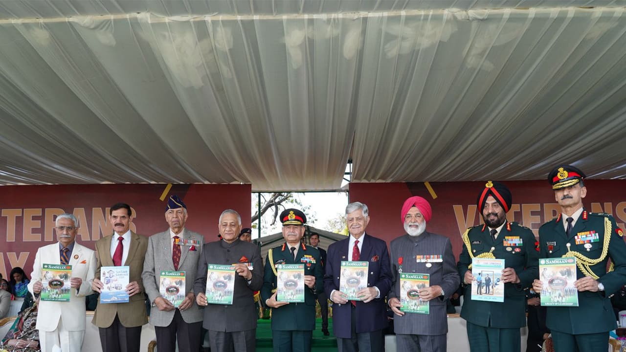 Indian Army celebrates Veterans' Day; COAS presides over Jaipur event ...