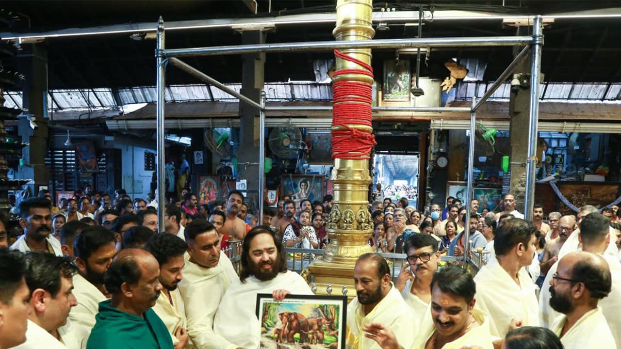 Anant Ambani donates Rs 18 crore to Kerala temples, animal welfare ...