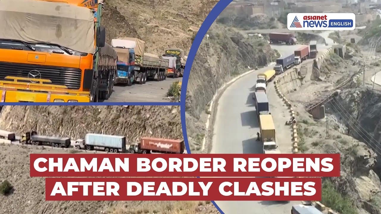 Pakistan Reopens Chaman Border With Afghanistan After Ceasefire ...