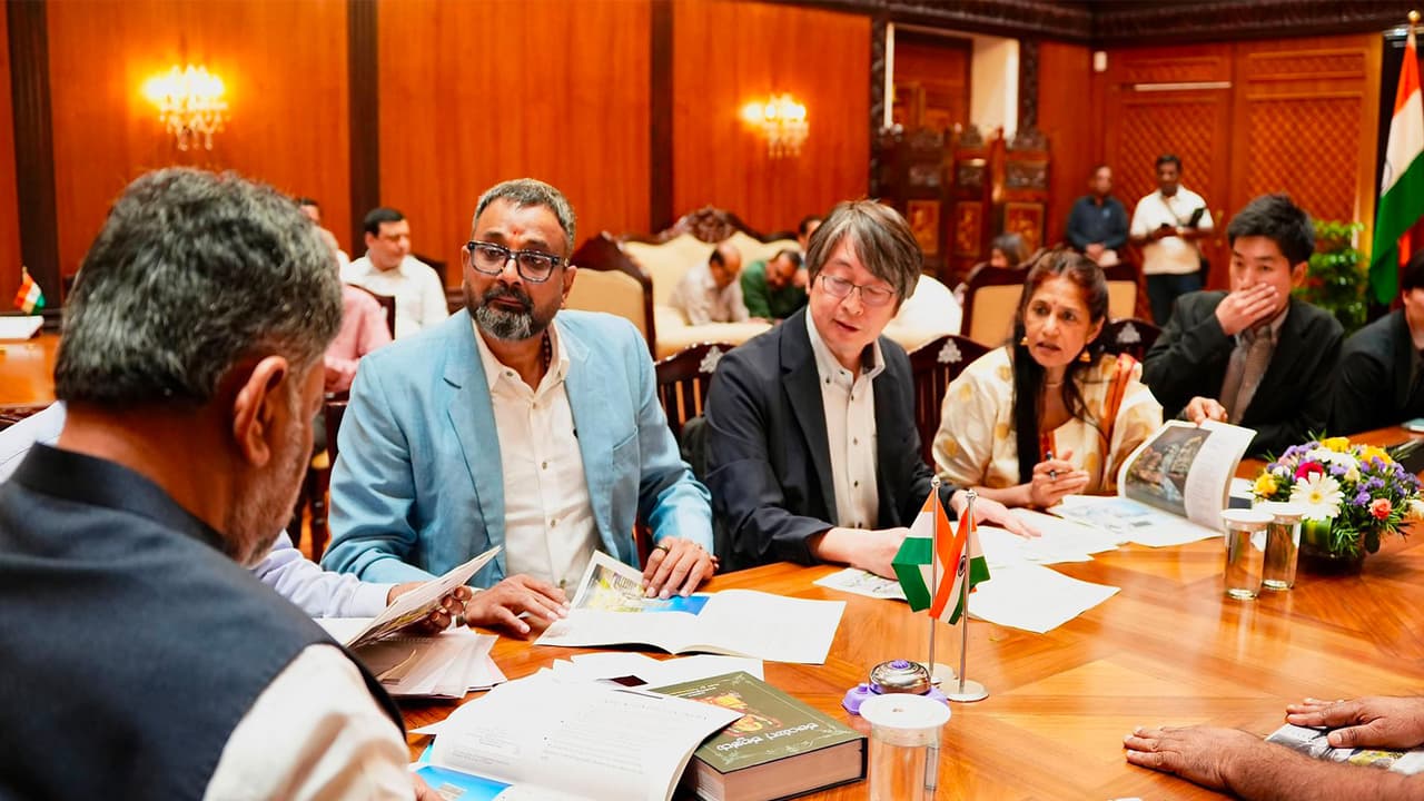 Japanese delegation, Karnataka CM discuss urban planning for future ...