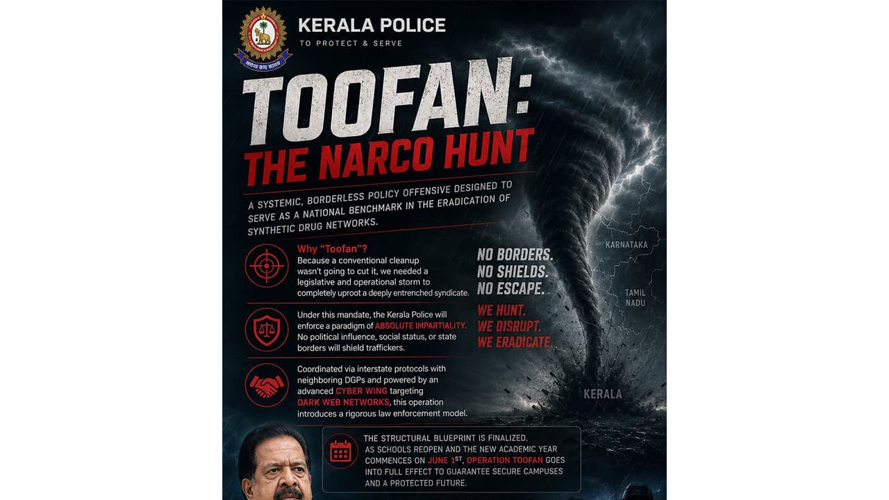 Kerala's World Cup 2026 themed anti-drug drive for students begins ...