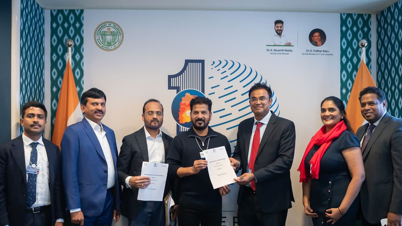 Telangana signs MoU with AI firm Blaize at WEF to boost tech sector ...