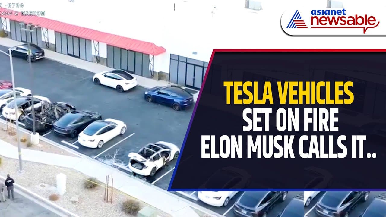 Tesla Cars Set on Fire in Las Vegas, Here's How Elon Musk Reacted ...