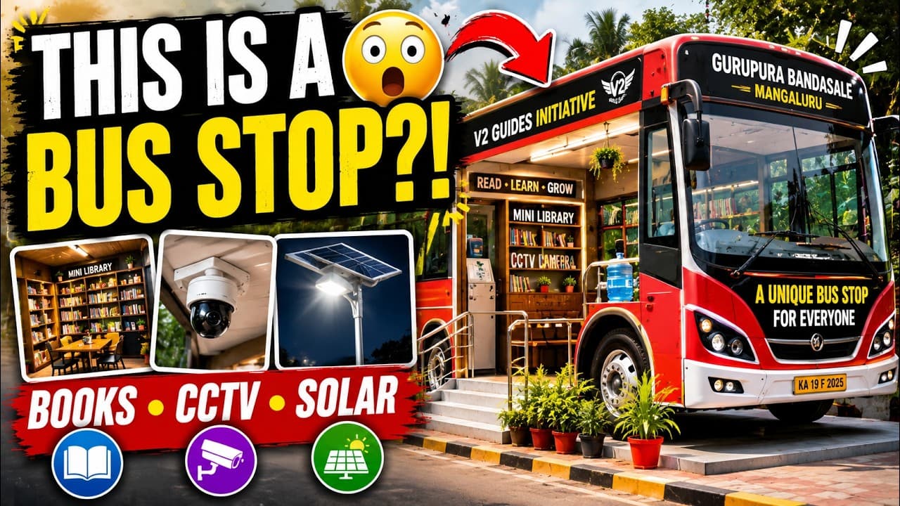 India's Most Unique Bus Stop? This Karnataka Village Is Going Viral ...