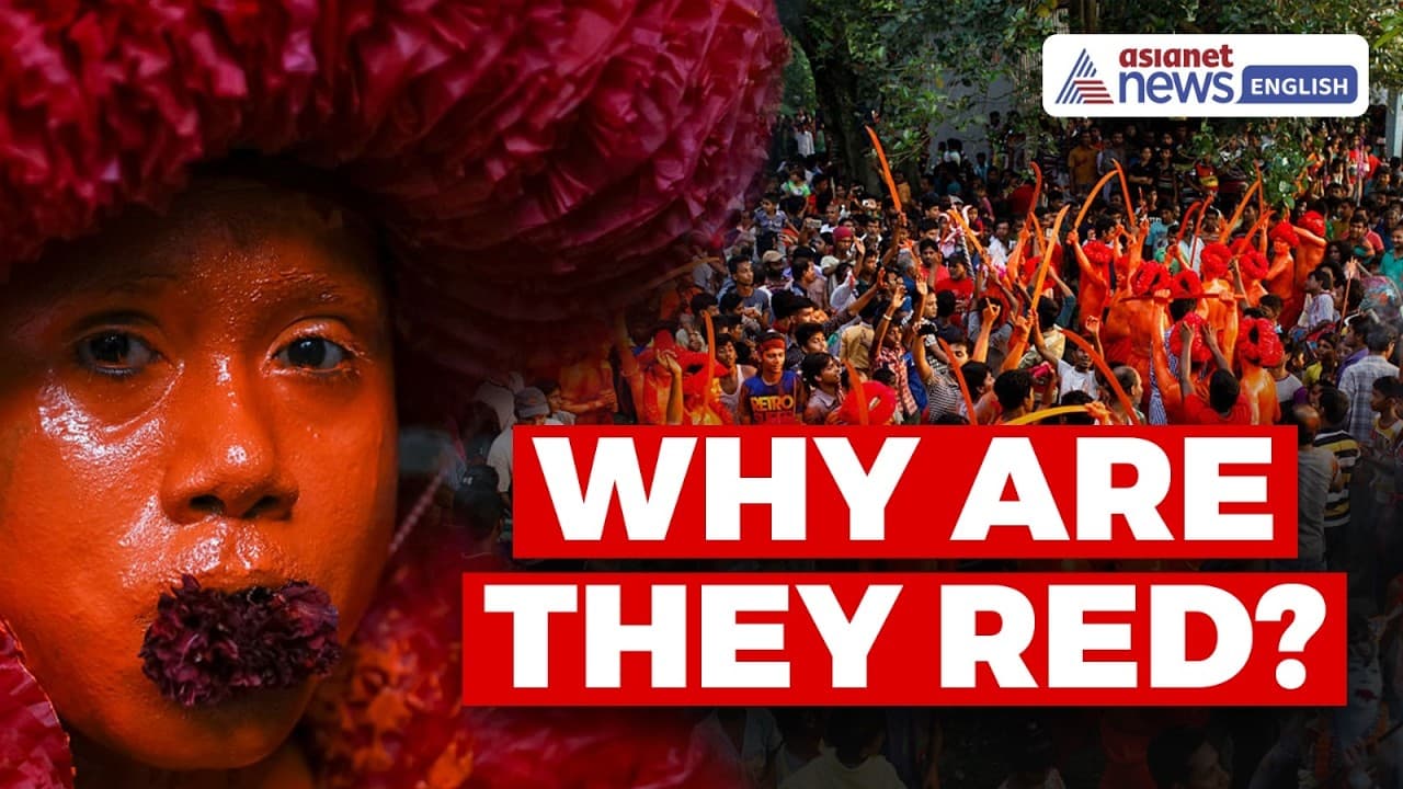 Inside Bangladesh’s Lal Kach Festival: Why Are These Devotees Covered ...