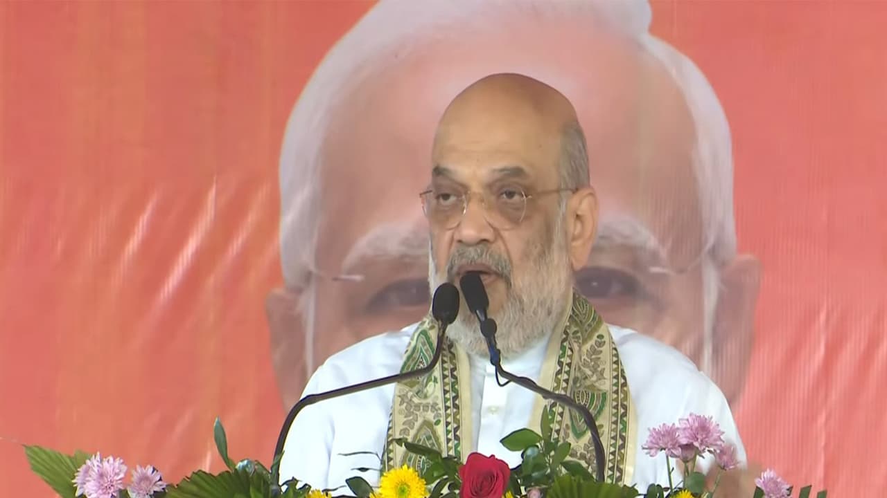 Bihar Polls: Amit Shah warns Jamui voters of 'jungle raaj' return ...