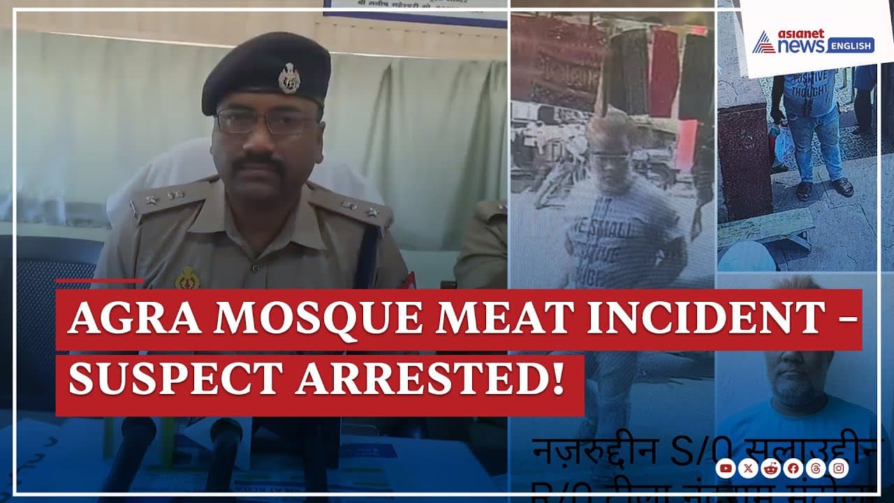 Agra Mosque Meat Incident: Quick Police ARREST Prevents Unrest ...