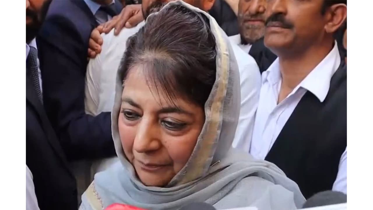 Mehbooba Mufti urges PM Modi for all-party dialogue on Jammu & Kashmir ...