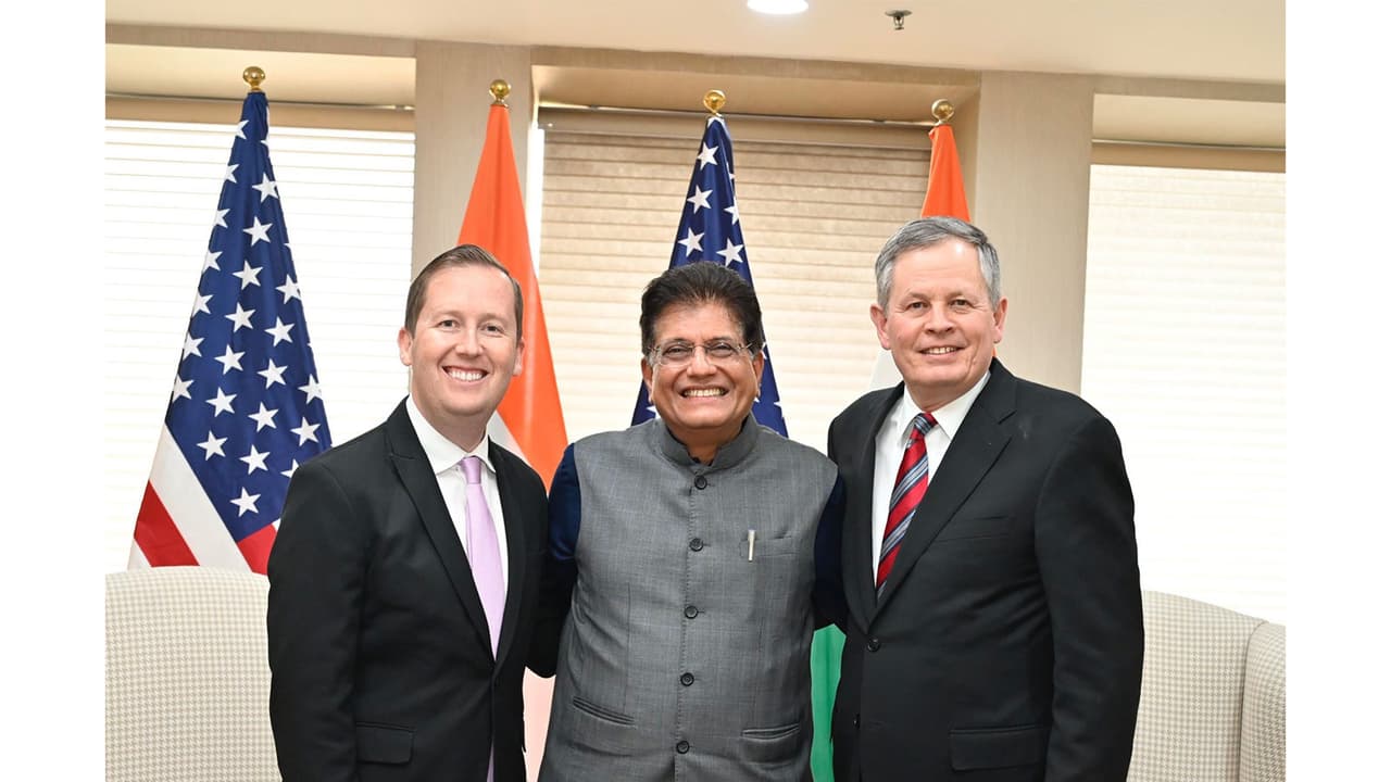 Piyush Goyal, Jaishankar meet US Senator Steve Daines, discuss ties ...