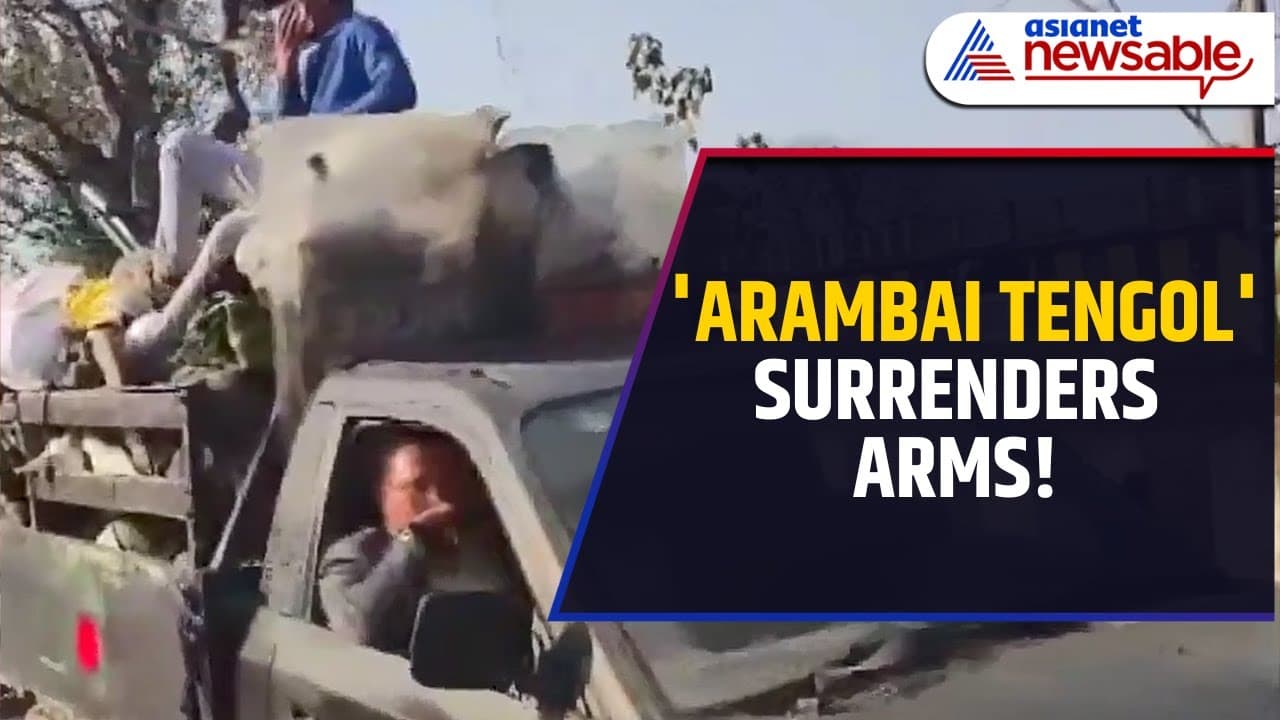 Meitei Group 'Arambai Tengol' Surrenders Arms After Meeting Manipur ...