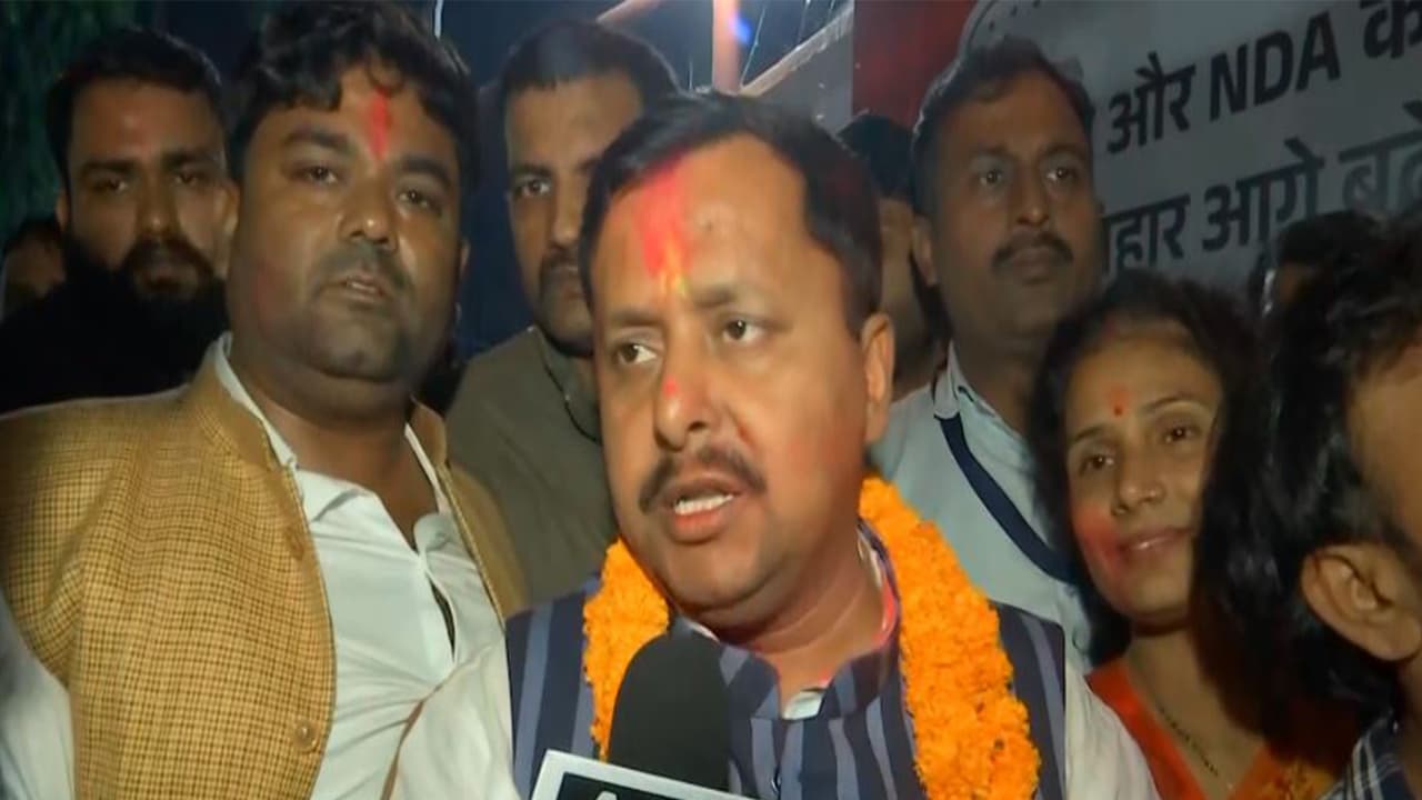 Bihar polls: BJP's Nitin Nabin wins Bankipur, dedicates victory to ...
