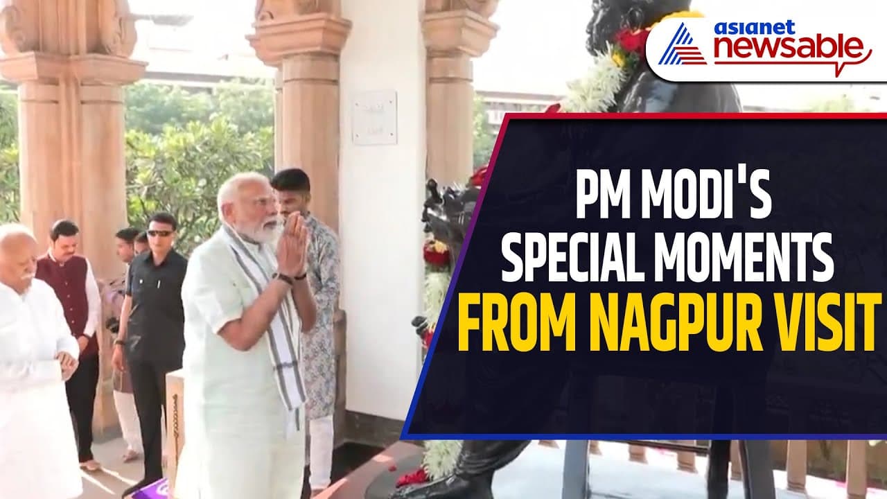 PM Modi Shares Special Moments from Nagpur Visit, Thanks People for ...
