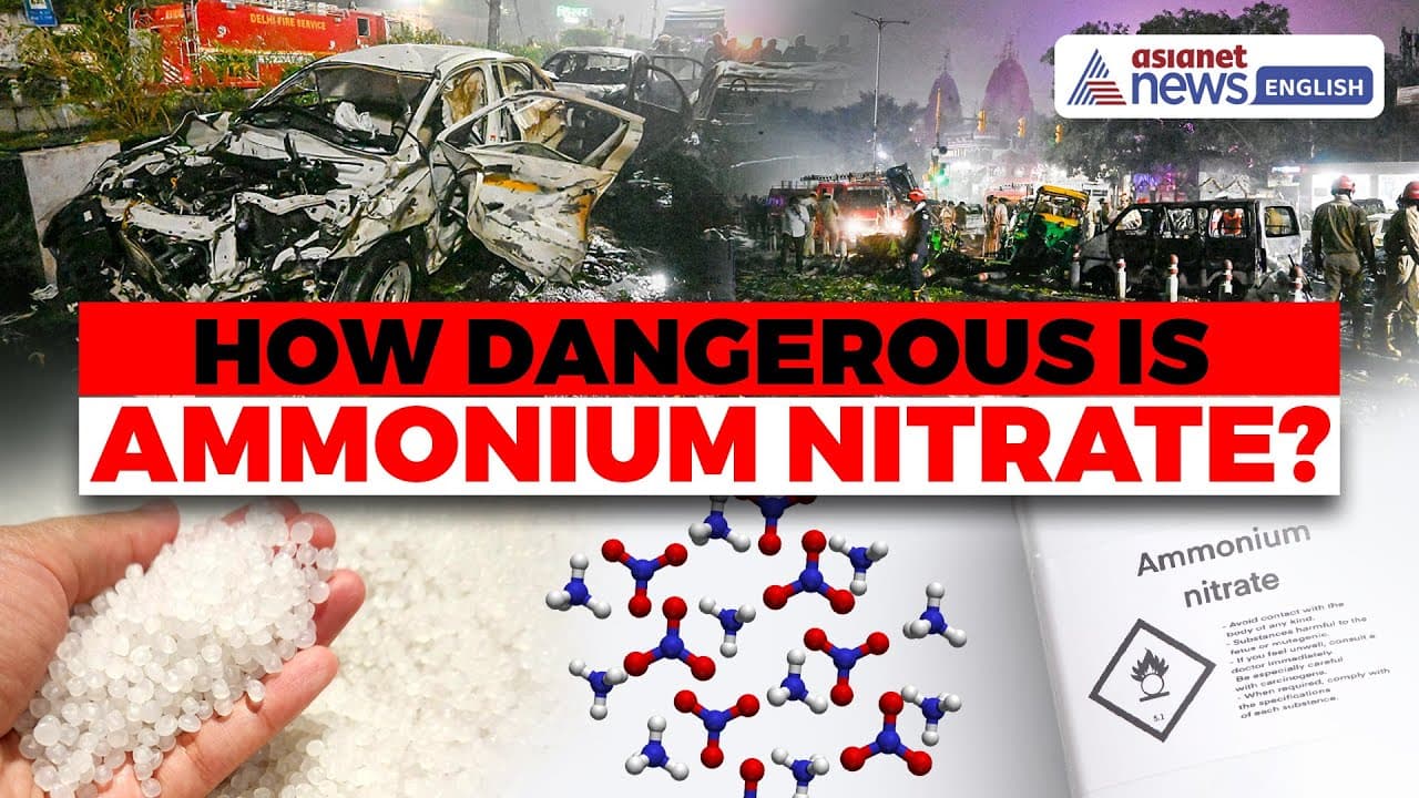 What are Hidden Dangers of Ammonium Nitrate as 350 kg Seized in ...