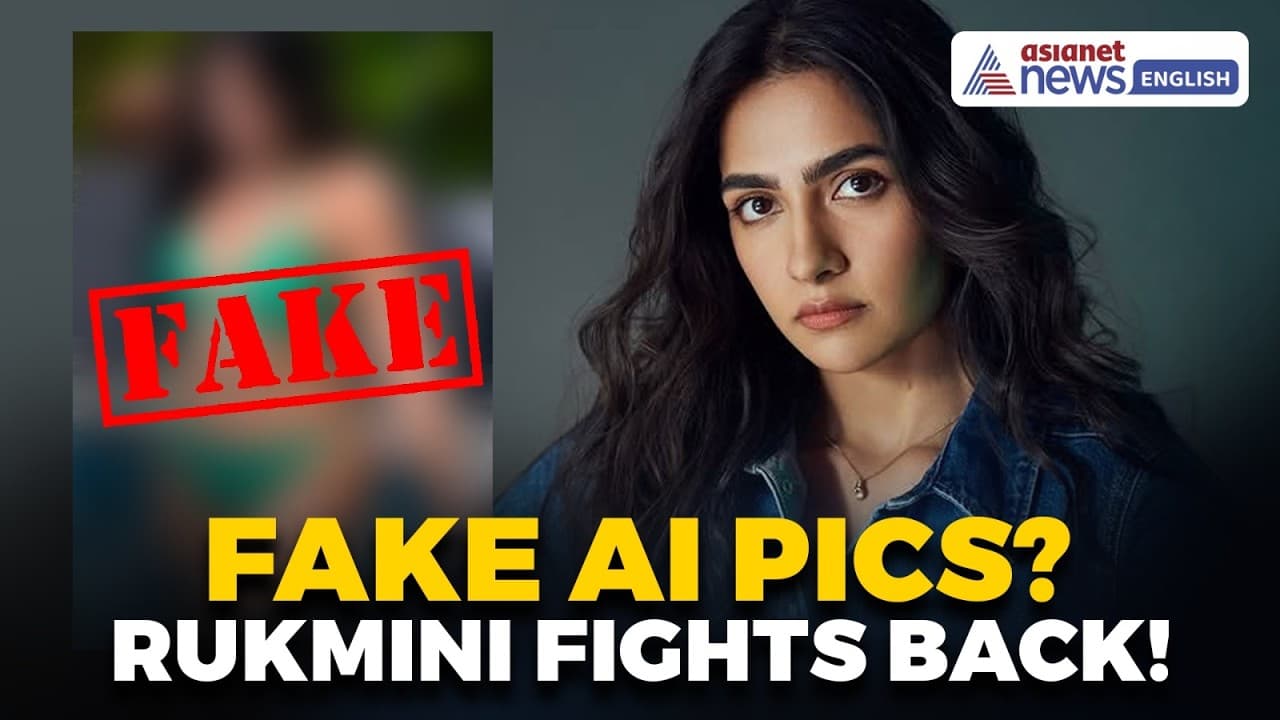 AI Shock! Rukmini Vasanth Reacts After Fake BIKINI Pics Go Viral ...