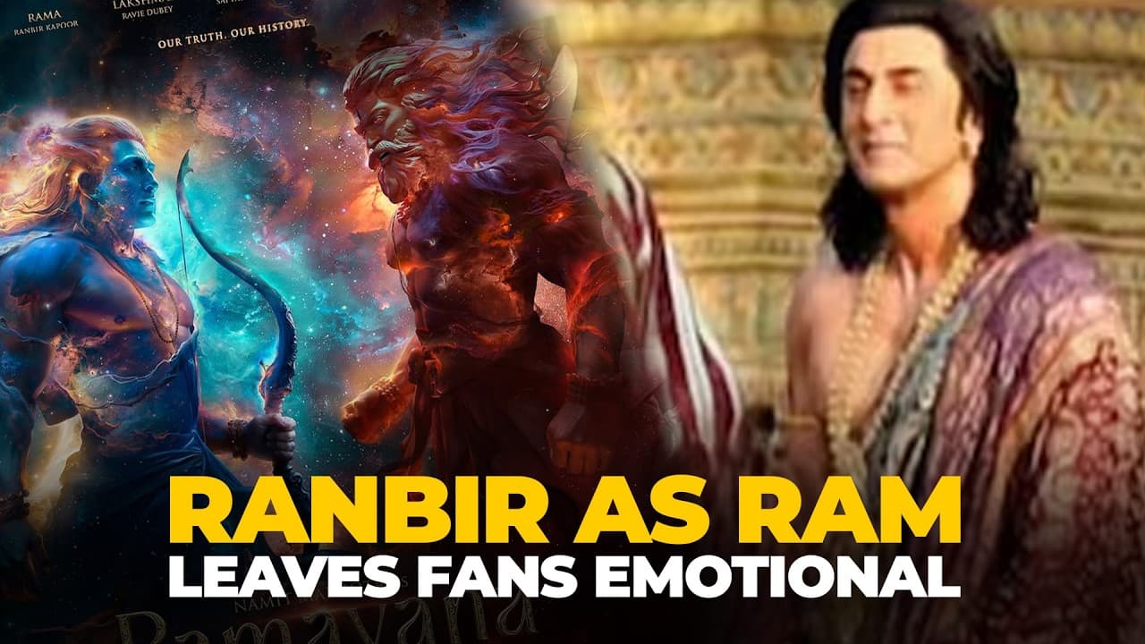 Ramayana FIRST Glimpse: Ranbir Kapoor Shines as Lord Ram, Leaves Fans ...