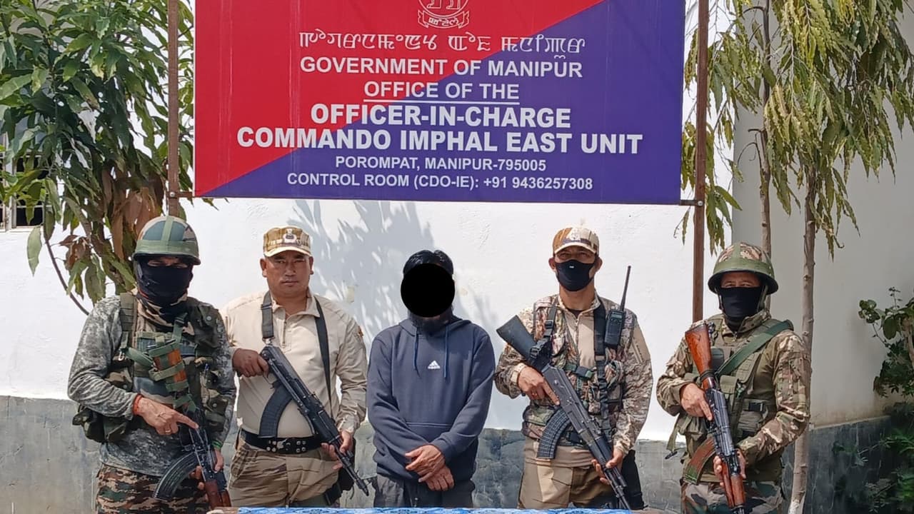 Manipur: Security forces nab PREPAK cadre, extortionists in crackdown ...