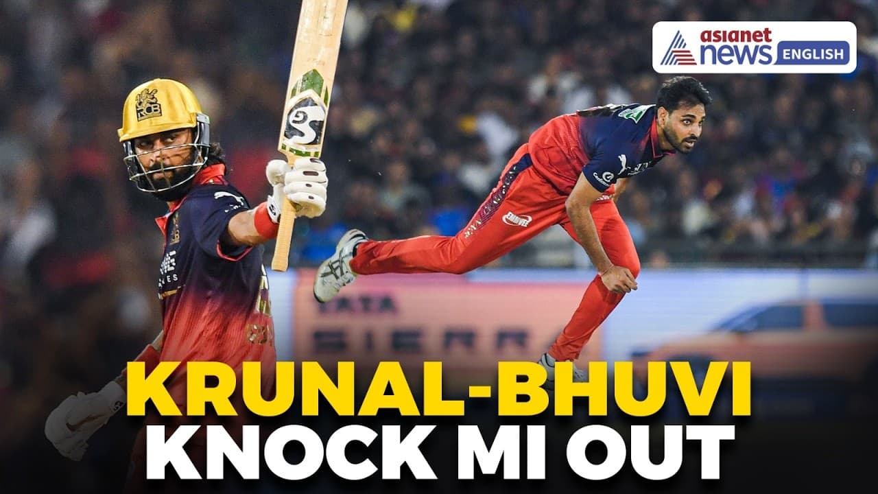 RCB’s Last-Ball Miracle! Krunal-Bhuvi Knock MI Out | Royal Challengers ...