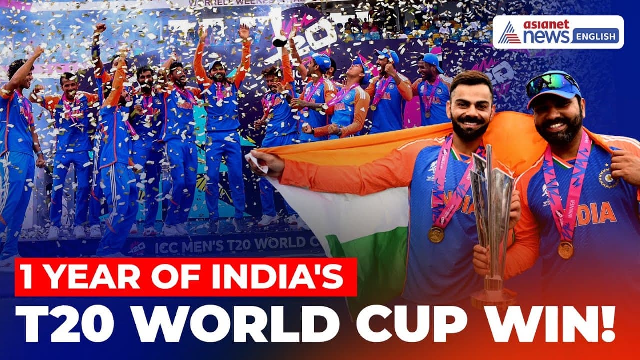 One Year of Glory: India's Epic T20 WORLD CUP Final Win Over South ...