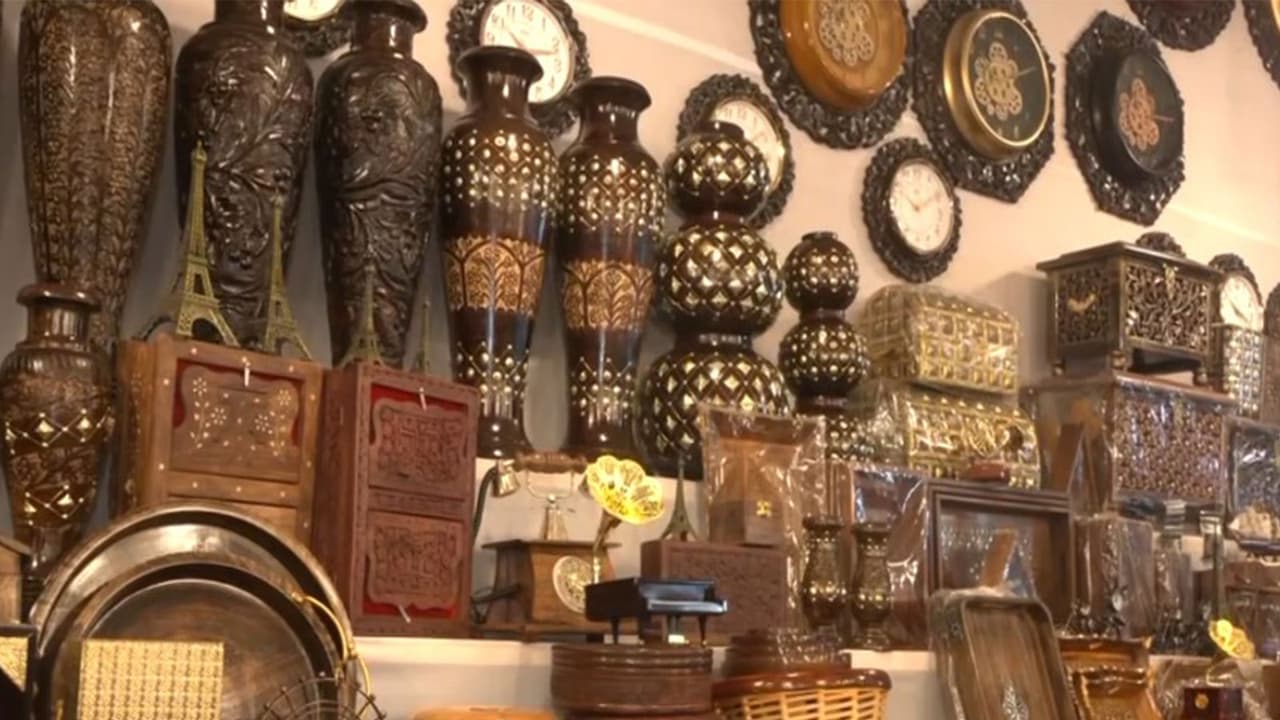 Saharanpur Woodcraft A Major Draw at Hyderabad's 85th Numaish Expo ...