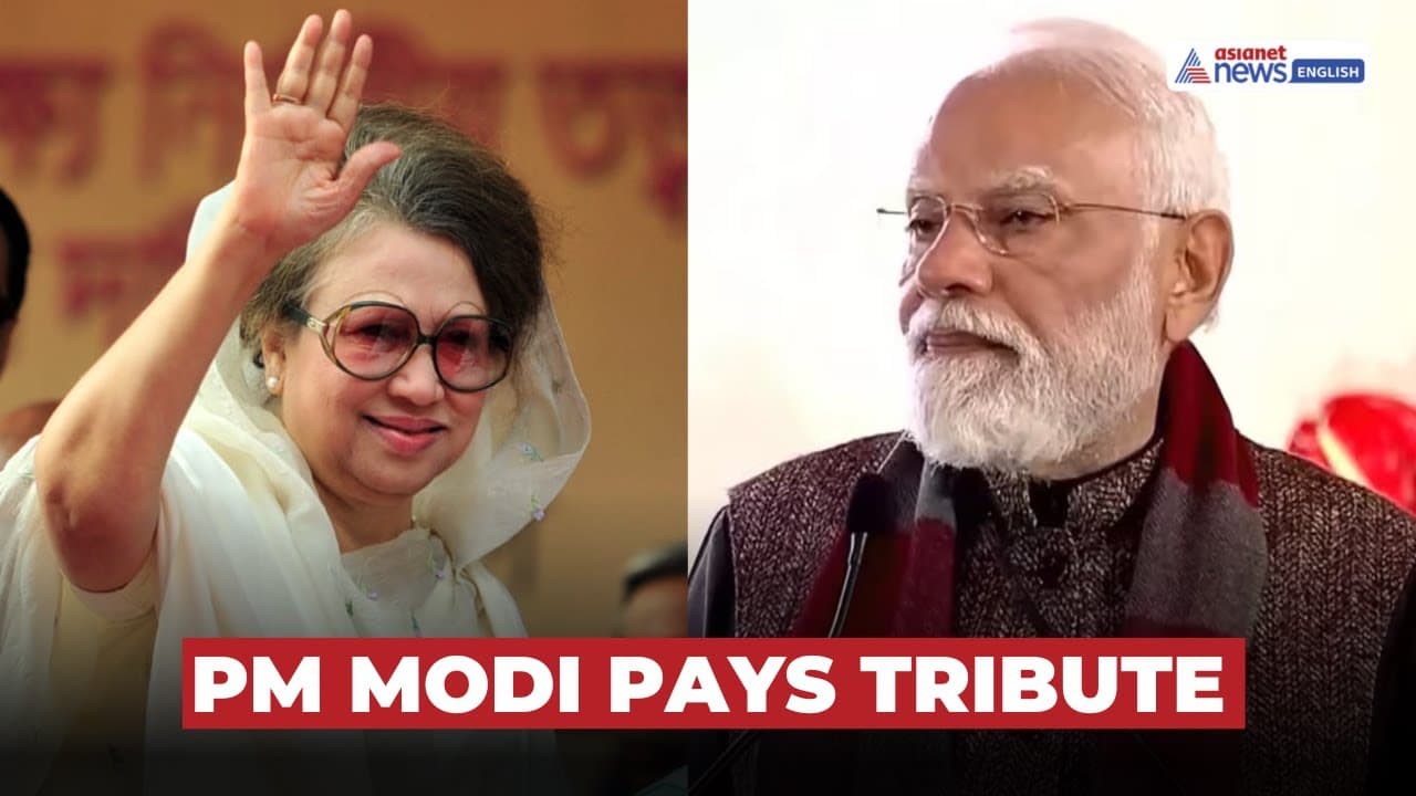 PM Modi Condoles Ex-Bangladesh PM Khaleda Zia’s Death at 80 | Asianet ...