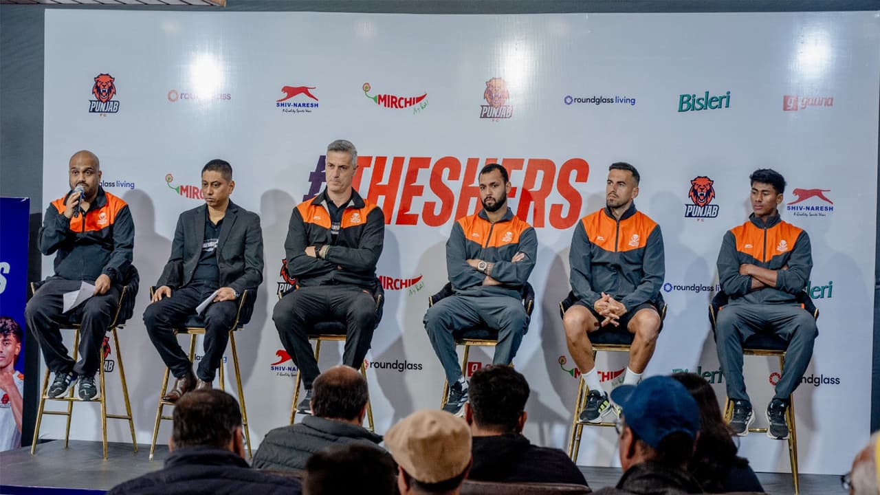 Punjab FC unveils ISL squad, campaign starts against Jamshedpur FC ...