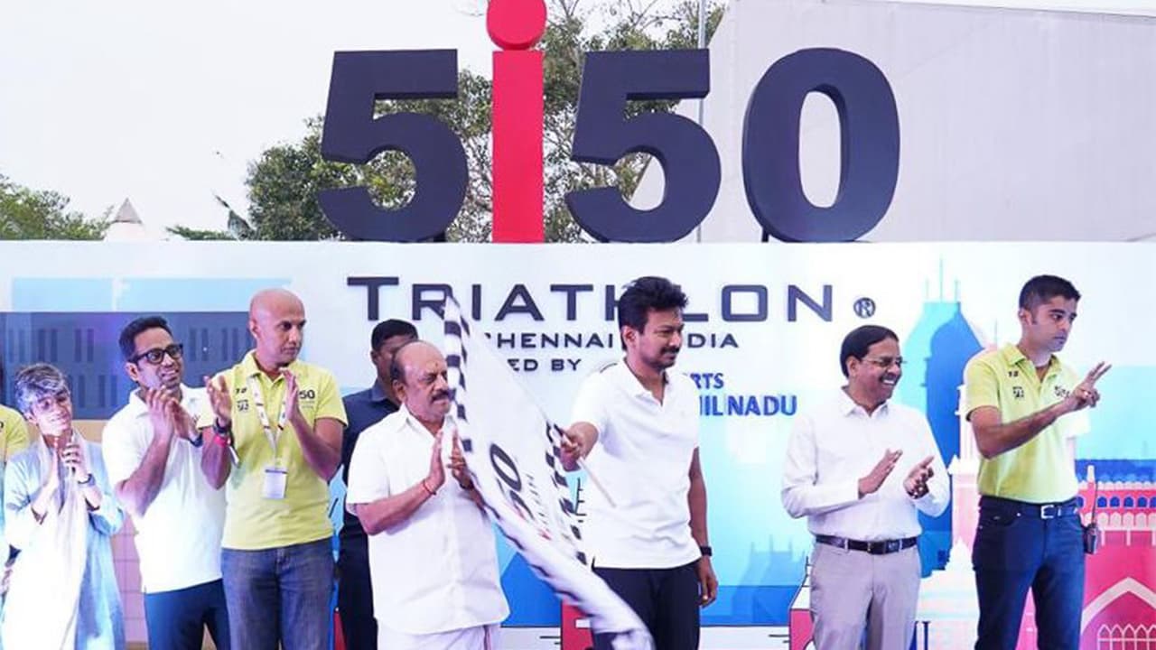 Indian athletes shine at Chennai's inaugural IRONMAN 5i50 Triathlon ...