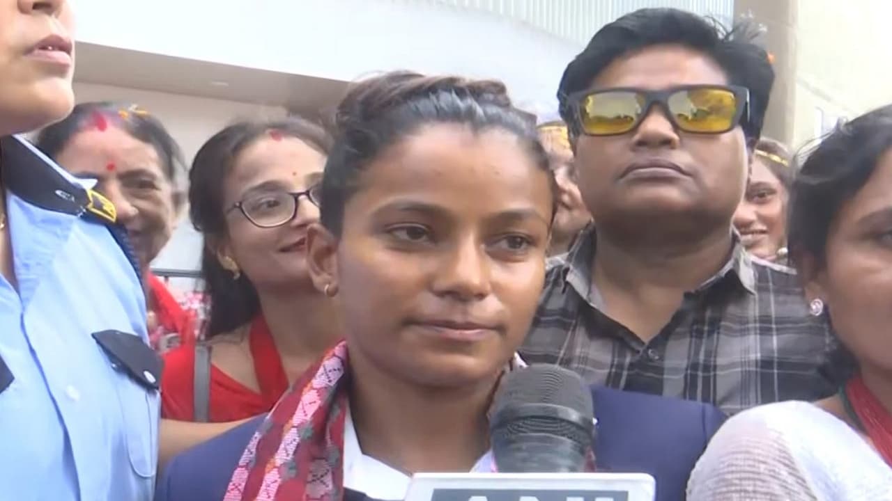 World Cup winner Uma Chetry felicitated by Assam Cricket Association ...