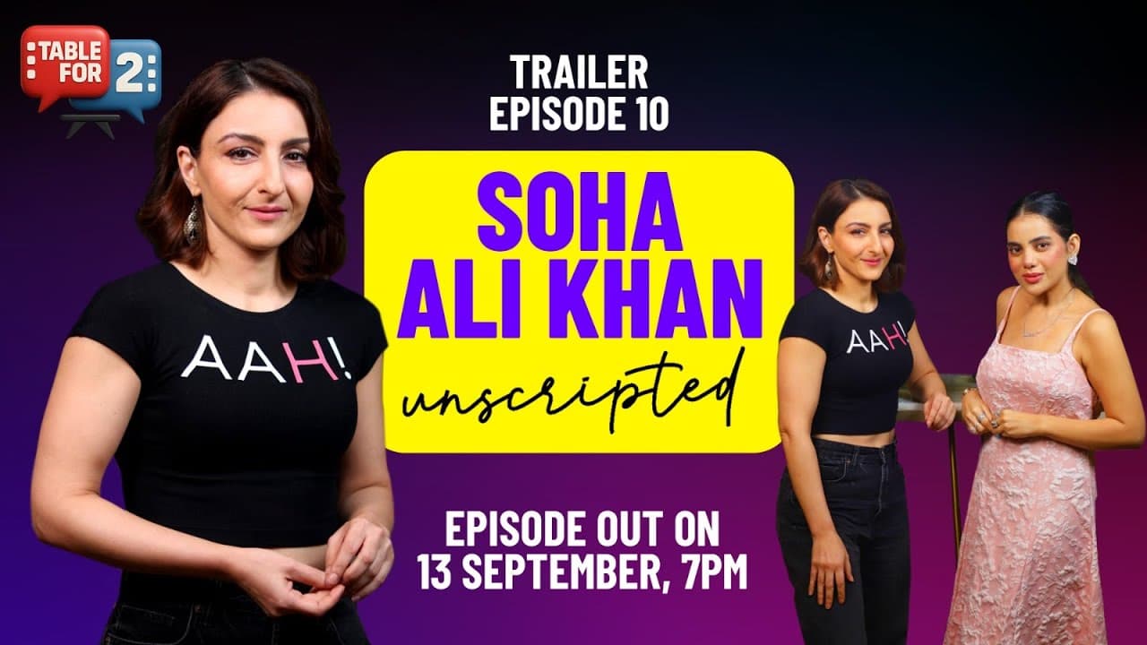 Soha Ali Khan Opens Up: Family, Films & Why She Started ‘All About Her’ Podcast | Table for Two ...