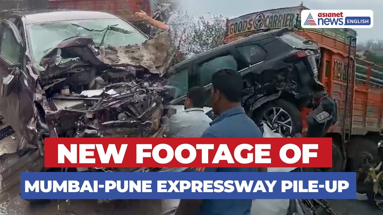 New Dashcam Footage Shows Terrifying Mumbai-Pune Expressway Pile-Up ...