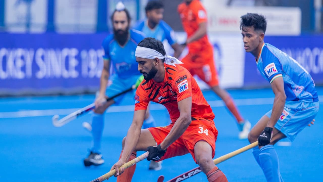 HIL GC beats Shrachi Bengal Tigers 6-3; Kane Russell scores hat-trick ...