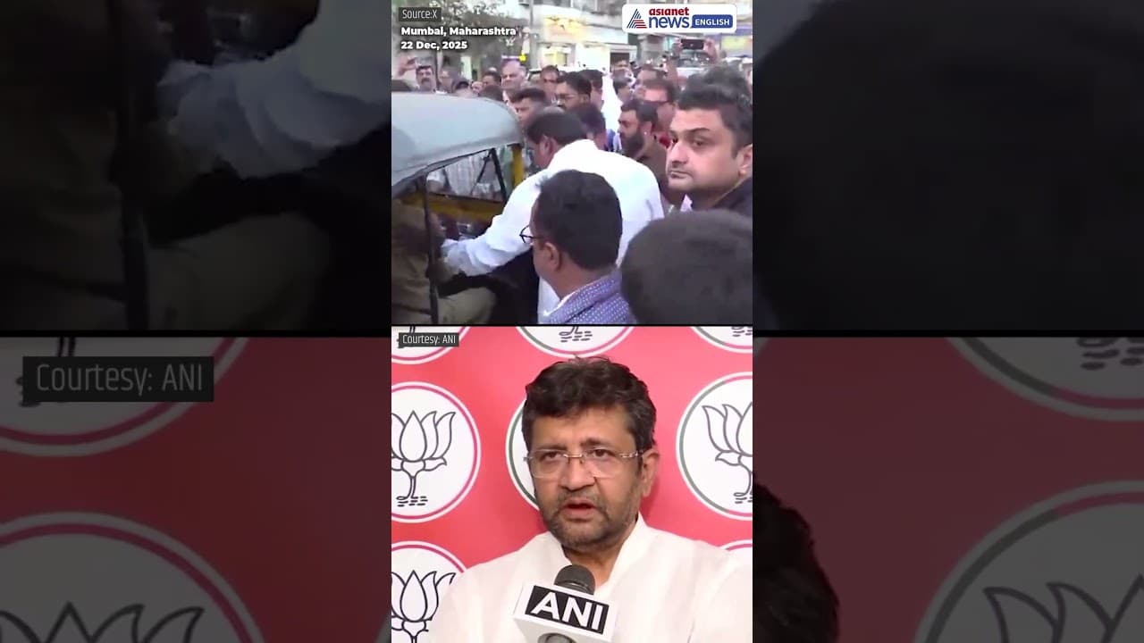 'This is Encroachment Jihad': BJP MLA Parag Shah After Slapping Auto ...
