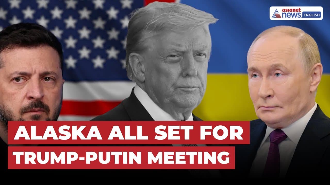 Alaska Braces for ‘Historic’ Trump-Putin Meeting | Asianet Newsable