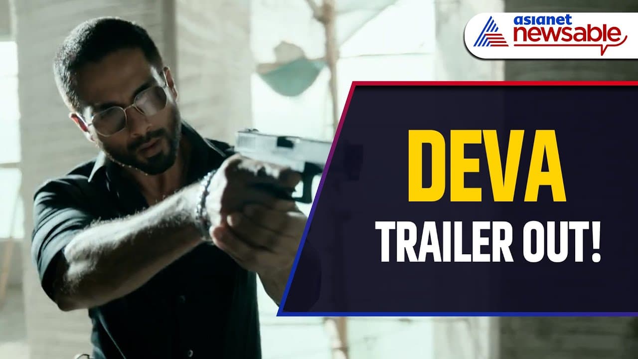 Deva Trailer OUT! Shahid Kapoor's Intense Cop Avatar Stuns | WATCH ...