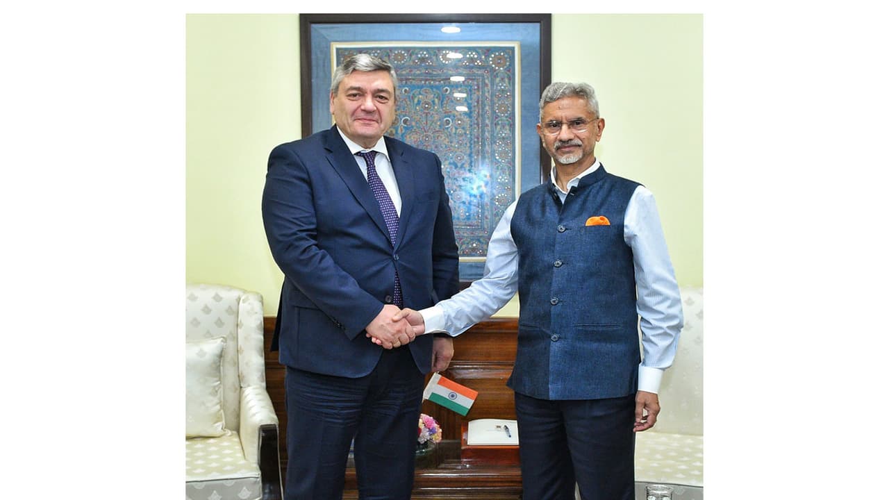 EAM S Jaishankar, Russian Deputy FM Andrey Rudenko hold talks in New ...