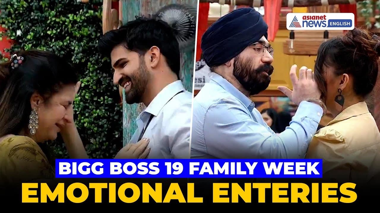 Bigg Boss 19 Family Week Begins: Kunickaa’s Son & Ashnoor’s Father ...