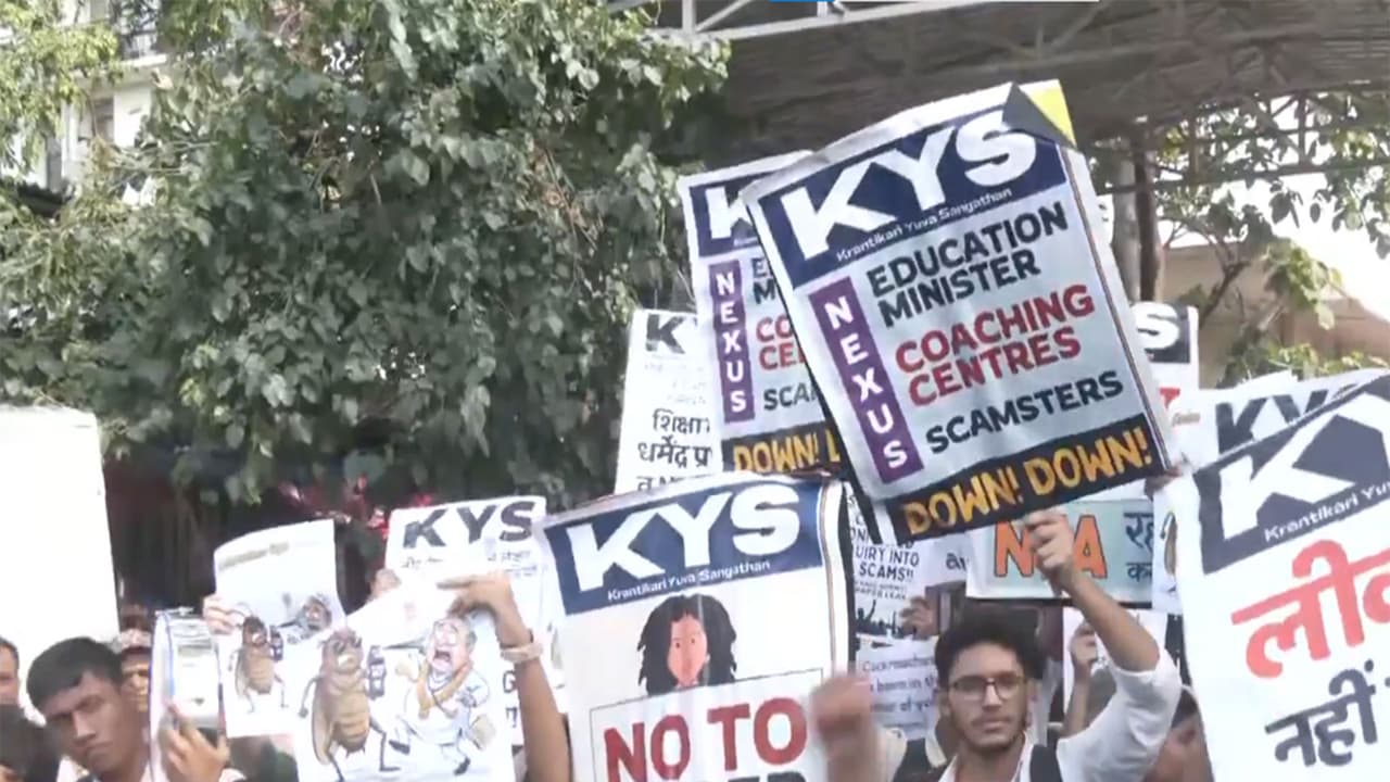 NEET-UG 2026 Leak: Protests erupt, students demand minister's exit ...