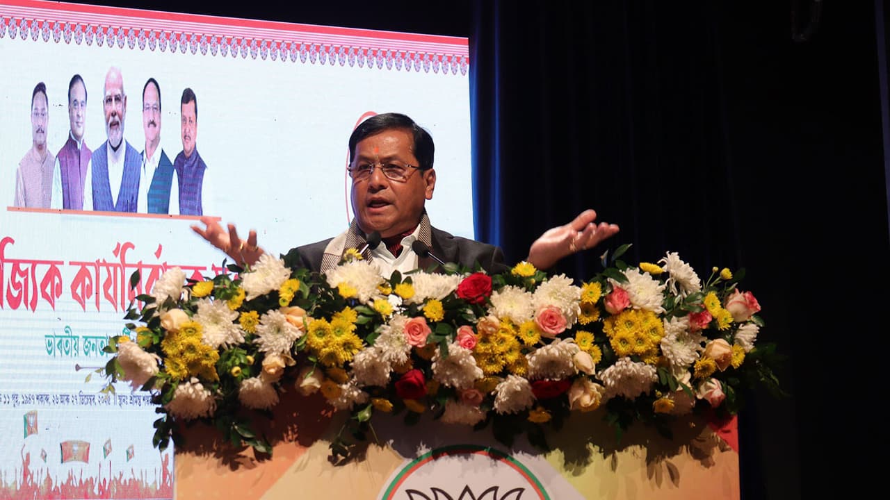 Sonowal cautions BJP against complacency, infighting ahead of 2026 ...