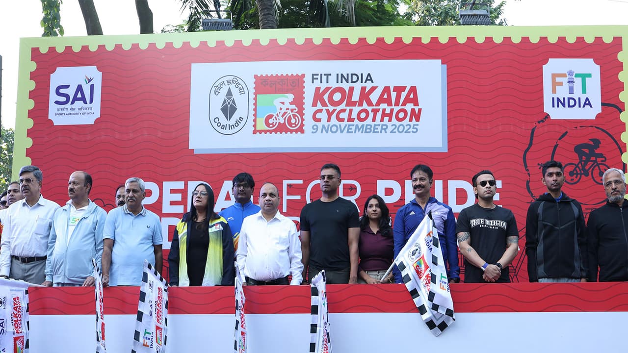 Fit India Kolkata Cyclothon 2025 sees 4000+ riders in city's biggest ...