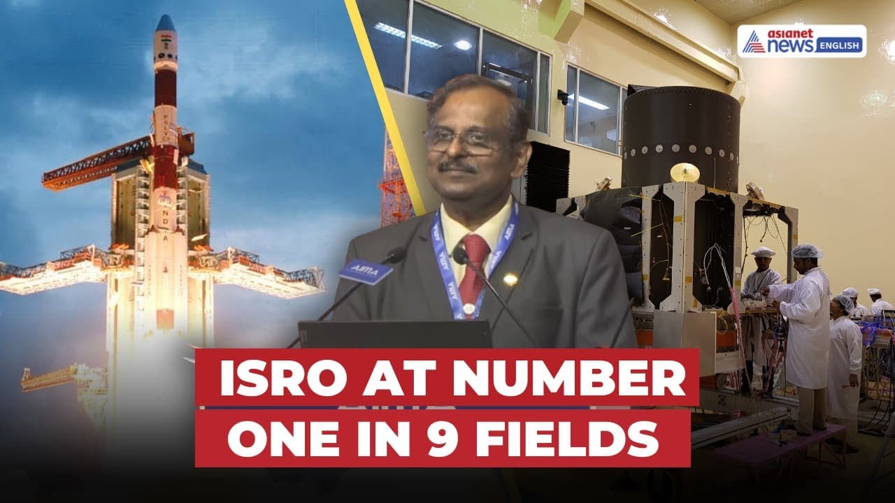 ISRO’s 9 Global Firsts Highlighted By Chairman V Narayanan | Asianet ...